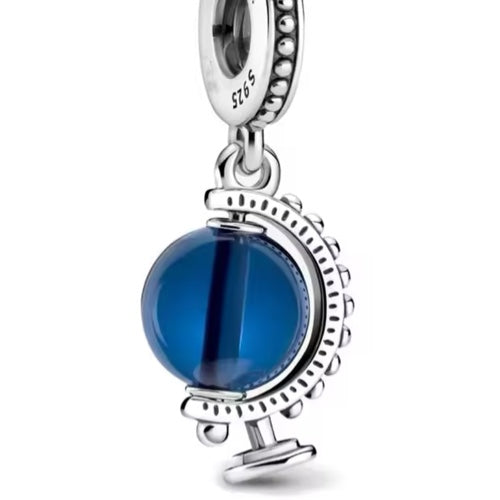 Charm Globo terraqueo azul marino – FELIX Brazaletes y charms